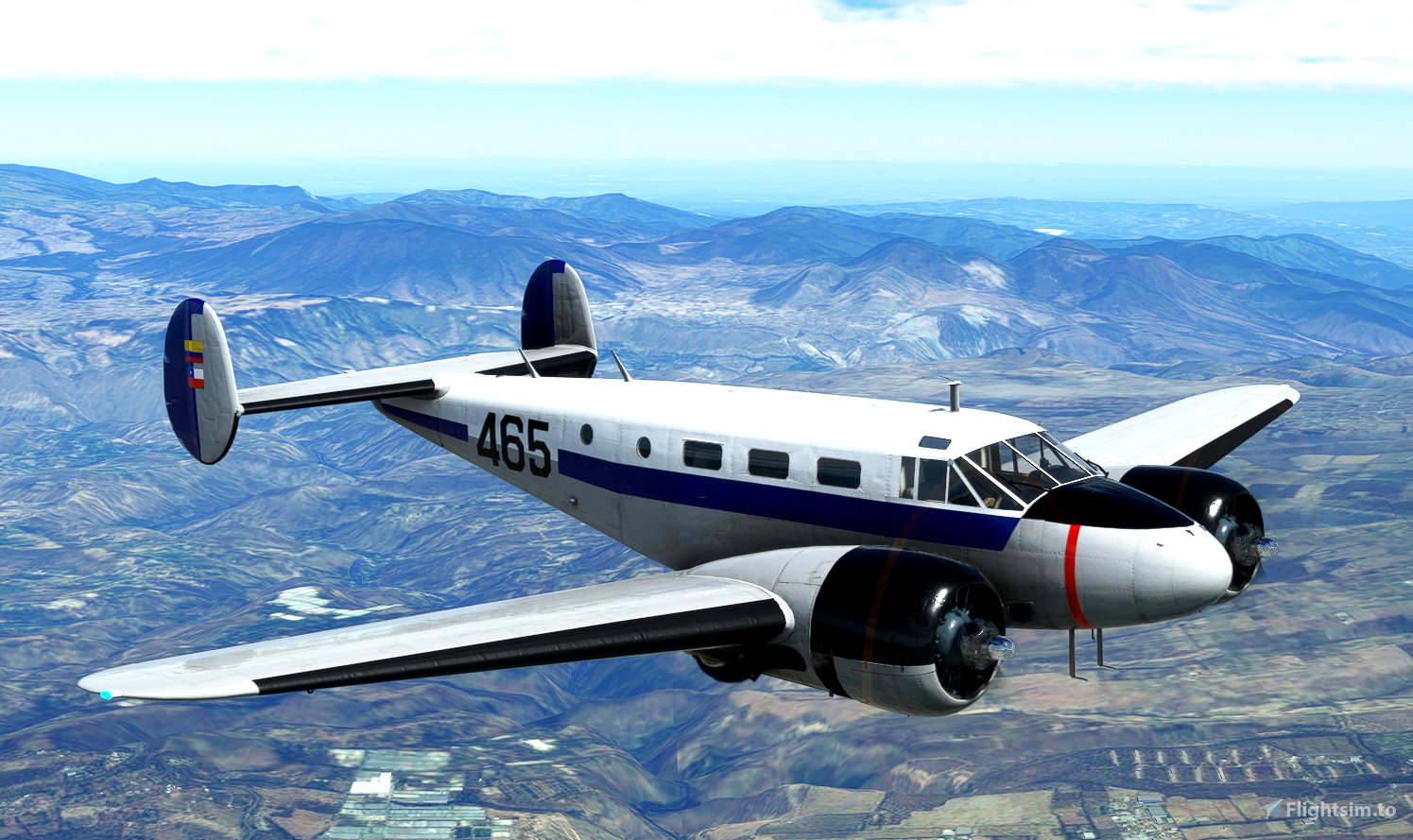 Beechcraft Model 18 Liveries for Microsoft Flight Simulator | MSFS ...