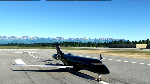 Global 6000 Corporate updated livery » Microsoft Flight Simulator