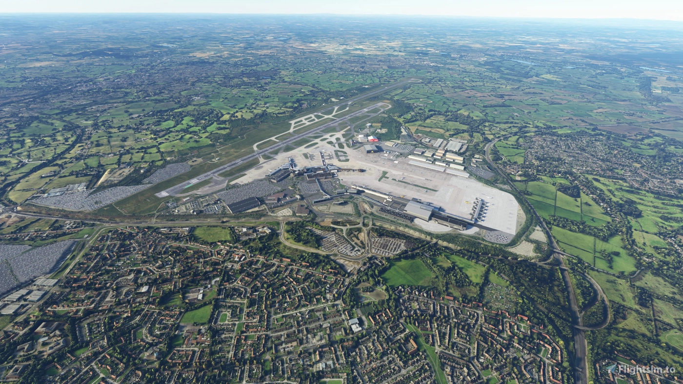 Greater Manchester Pt. 5 - Manchester Airport for Microsoft Flight ...