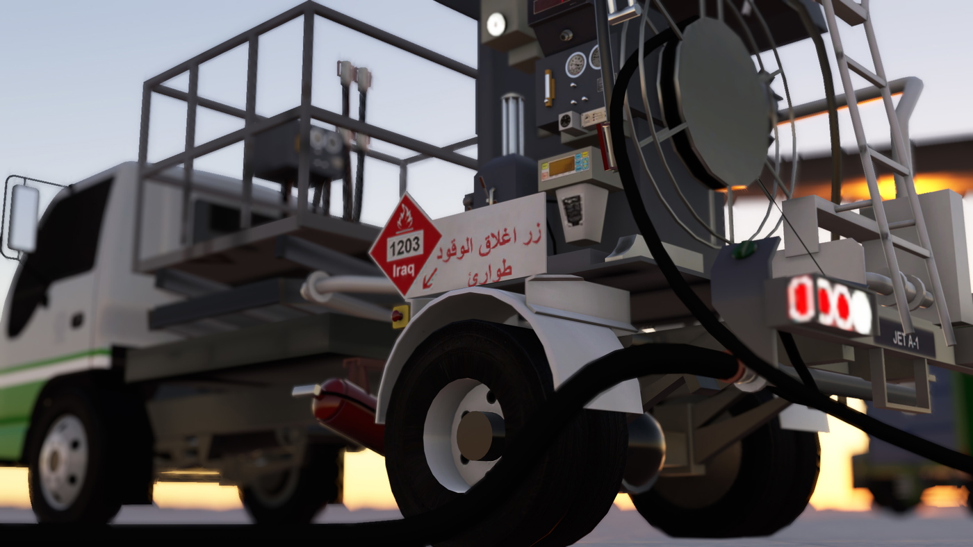 Ground crew services for PMDG 737 Iraqi Airways for Microsoft Flight ...