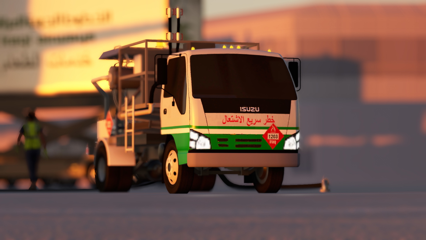 Ground crew services for PMDG 737 Iraqi Airways for Microsoft Flight ...