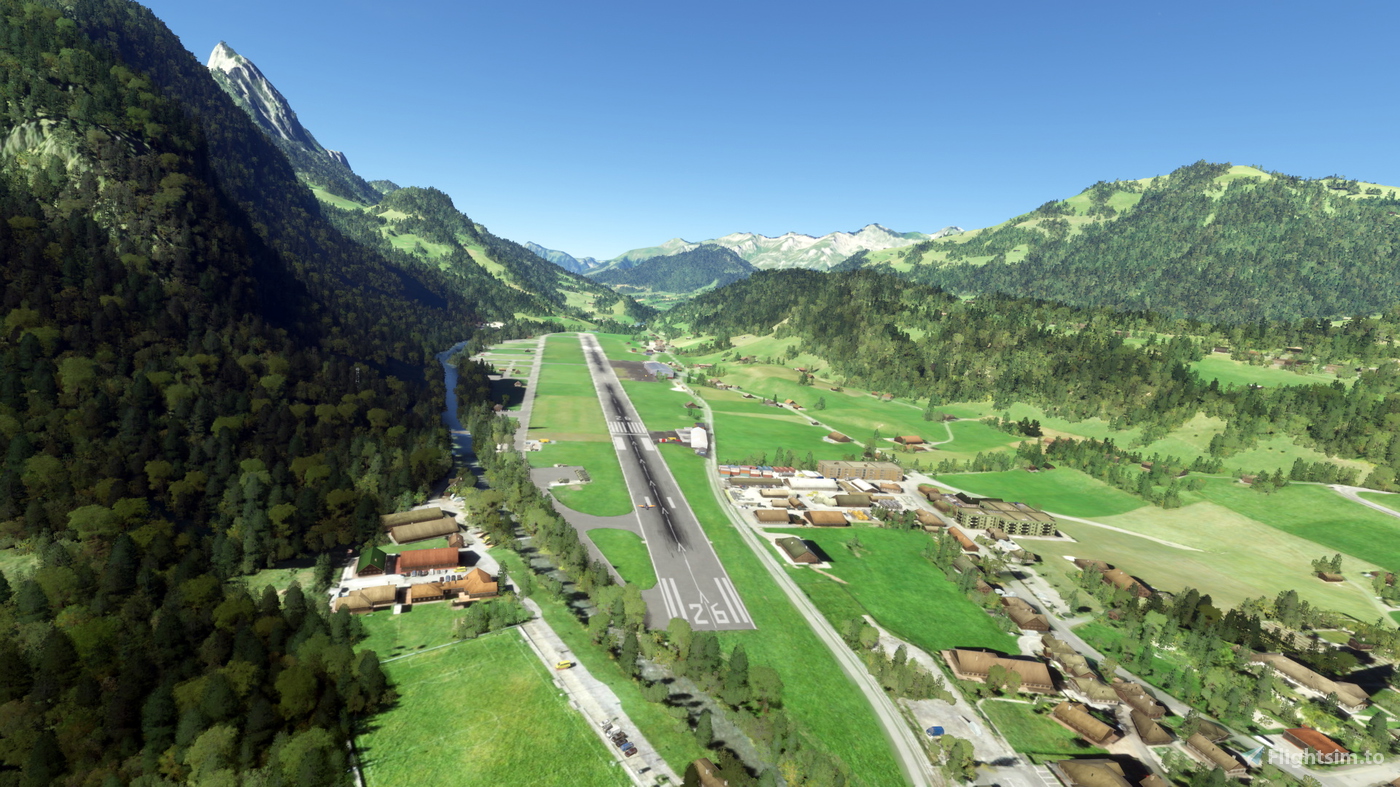 Gstaad Saanen - LSGK - Switzerland - Tag21 for Microsoft Flight ...
