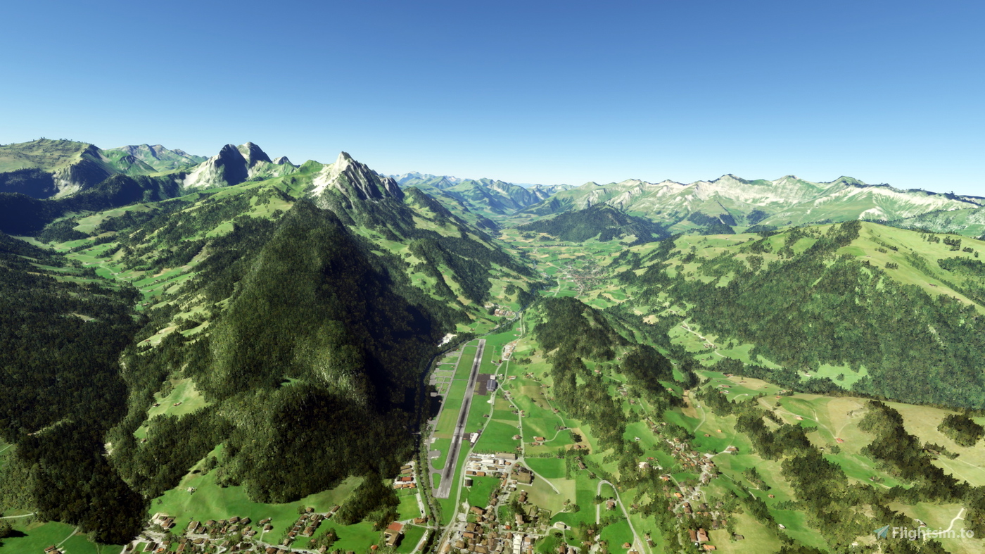 Gstaad Saanen - LSGK - Switzerland - Tag21 for Microsoft Flight ...