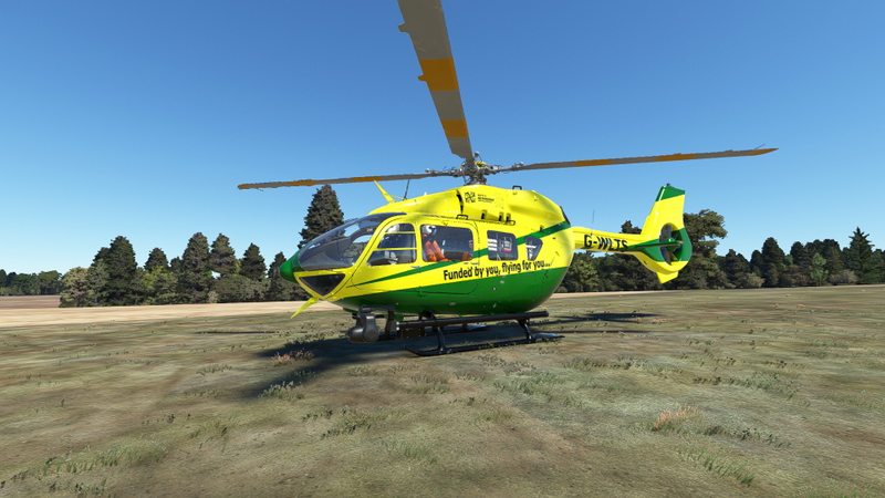 HPG Airbus H145 Liveries for Microsoft Flight Simulator | MSFS