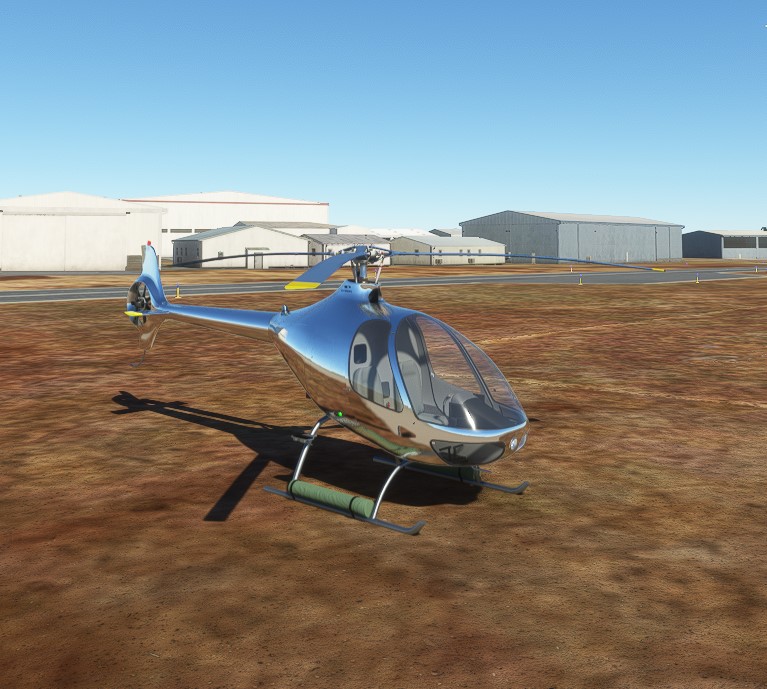 HCG Cabri G2 Quicksilver Livery for Microsoft Flight Simulator | MSFS