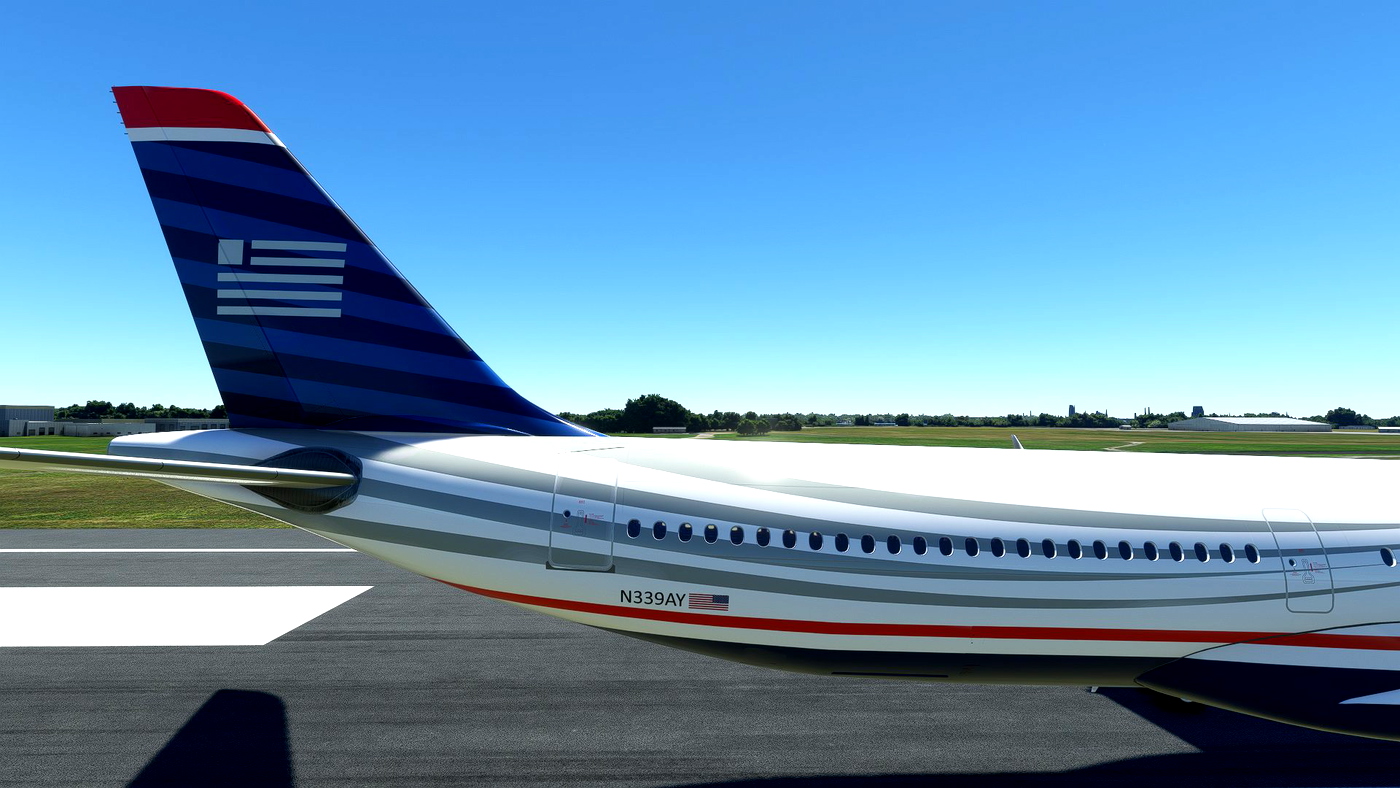 Threads - Headwind A330-900neo US Airways with & without mask 8K for ...