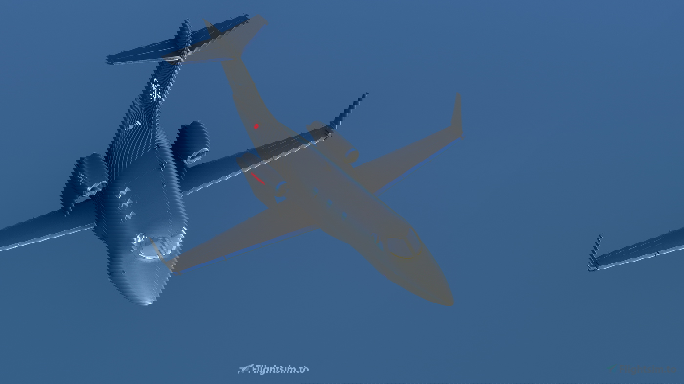 Hjet HA420 Black Stripe Livery for Microsoft Flight Simulator | MSFS