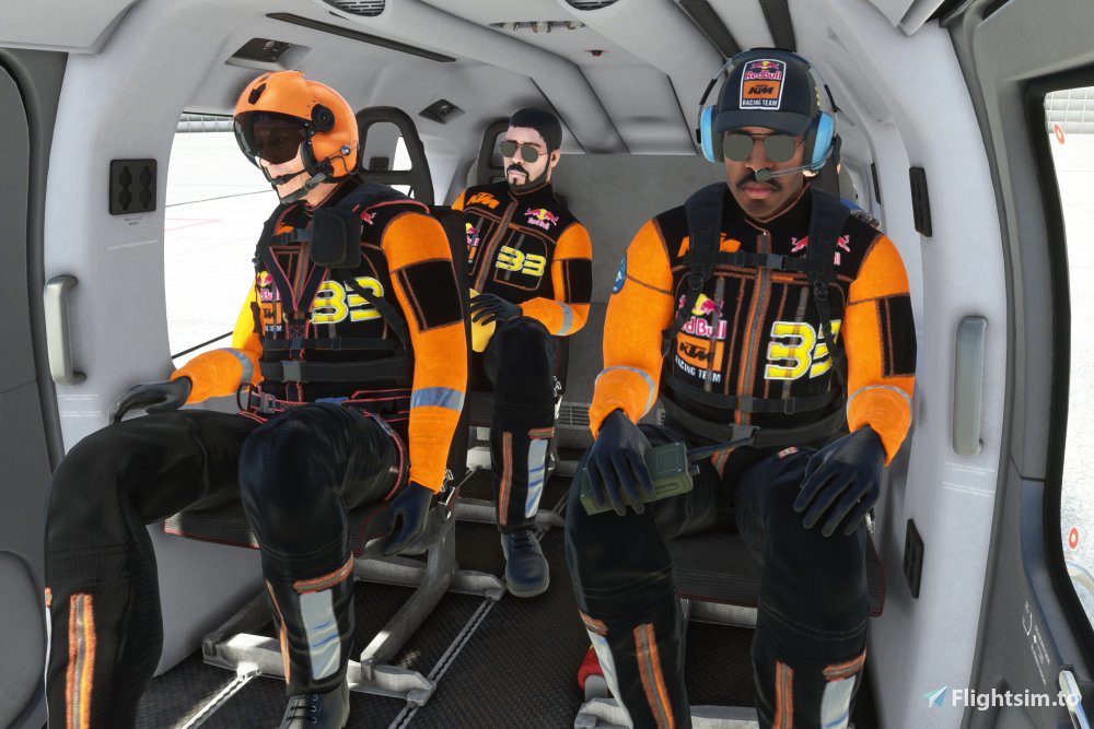HPG Airbus H145 AP Livery "KTM MotoGP EMS, Firefighting, Civilian Cargo ...