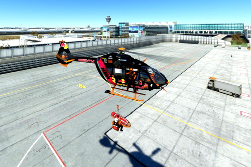 HPG Airbus H145 AP Livery "KTM MotoGP EMS, Firefighting, Civilian Cargo ...