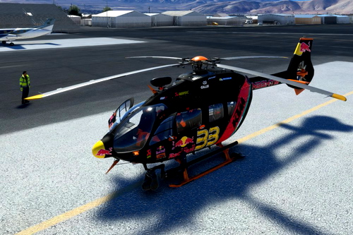 HPG Airbus H145 AP Livery "KTM MotoGP EMS, Firefighting, Civilian Cargo ...