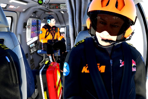 HPG Airbus H145 AP Livery "KTM MotoGP EMS, Firefighting, Civilian Cargo ...