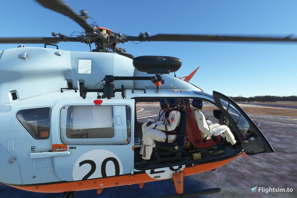 HPG Airbus H145 AP Livery "Le Mans EMS, Firefighting, Civilian Cargo ...