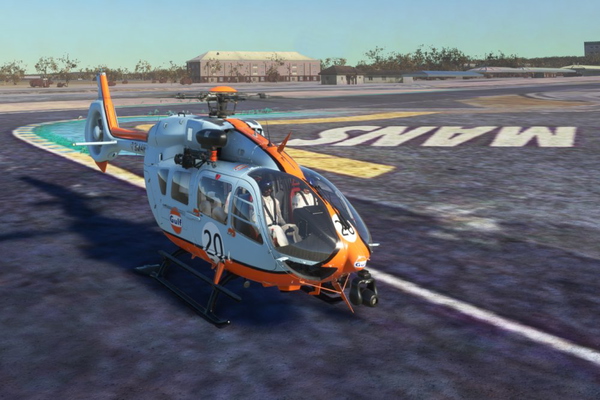 HPG Airbus H145 AP Livery "USCG San Francisco EMS, Firefighting ...