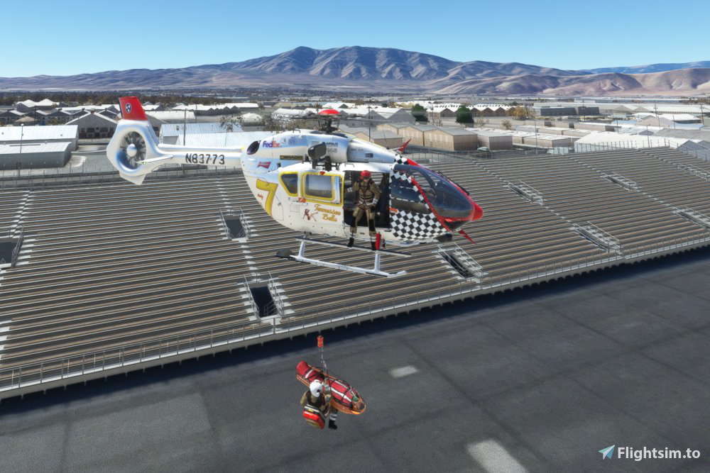 HPG Airbus H145 AP Livery "Tennesse Belle EMS, Firefighting, Civilian ...
