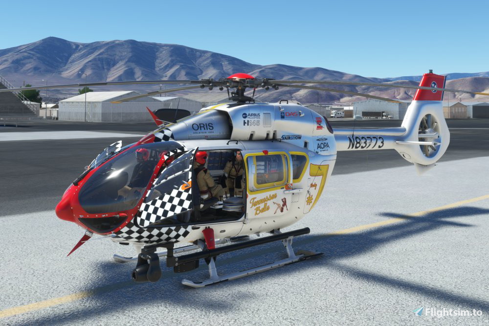HPG Airbus H145 AP Livery "Tennesse Belle EMS, Firefighting, Civilian ...