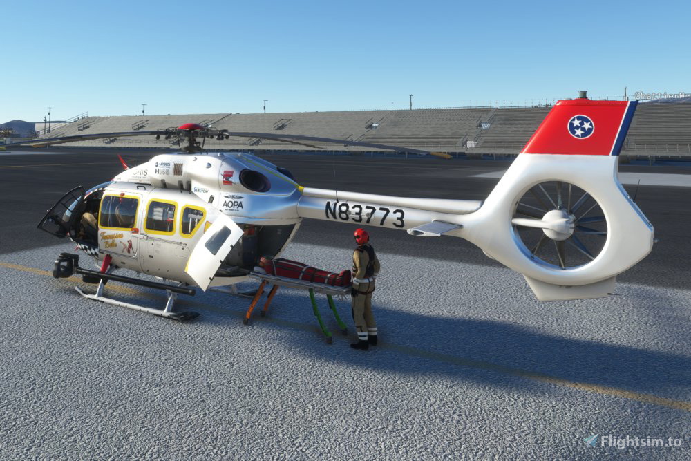 HPG Airbus H145 AP Livery "Tennesse Belle EMS, Firefighting, Civilian ...