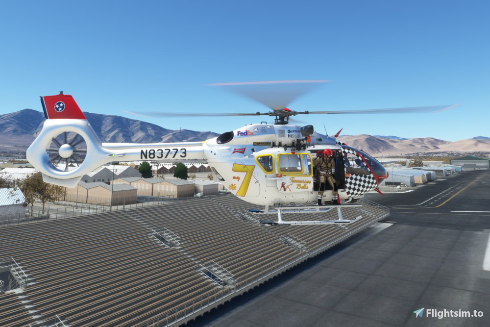 HPG Airbus H145 AP Livery "Tennesse Belle EMS, Firefighting, Civilian ...