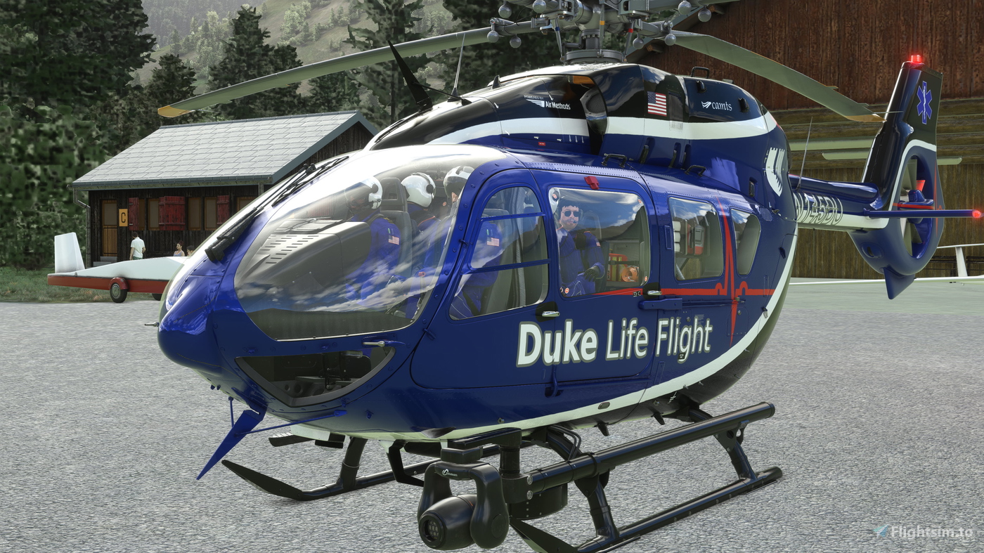 HPG Airbus H145 Duke Life Flight N145DU (2 variants, HEMS & CIV) for ...