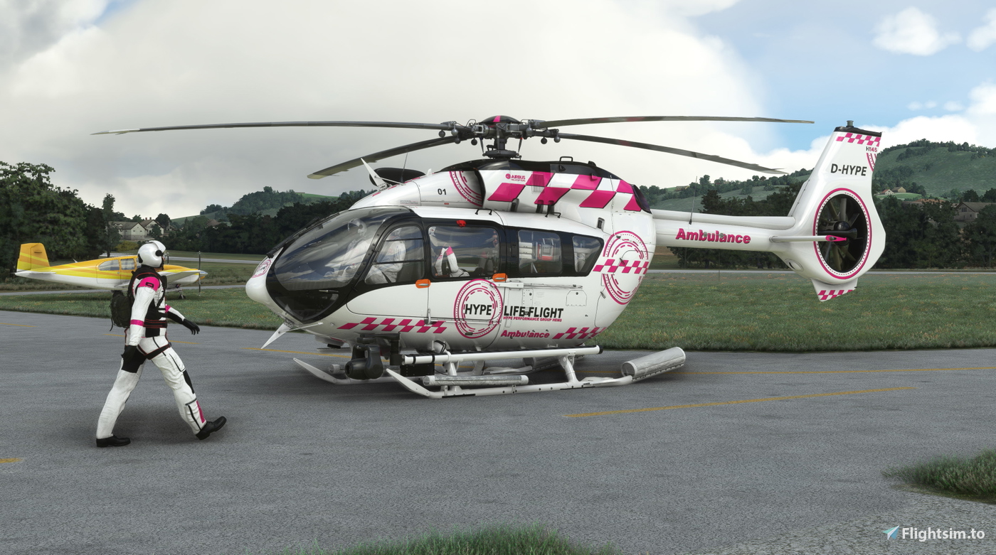 HPG Airbus H145 HYPE LIFE FLIGHT 01 (Fictional, HEMS & CIVIL variants ...