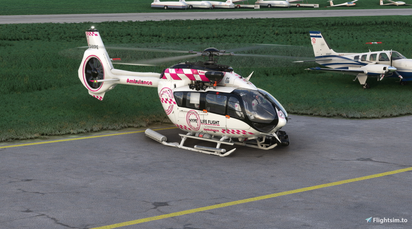 HPG Airbus H145 HYPE LIFE FLIGHT 01 (Fictional, HEMS & CIVIL variants ...
