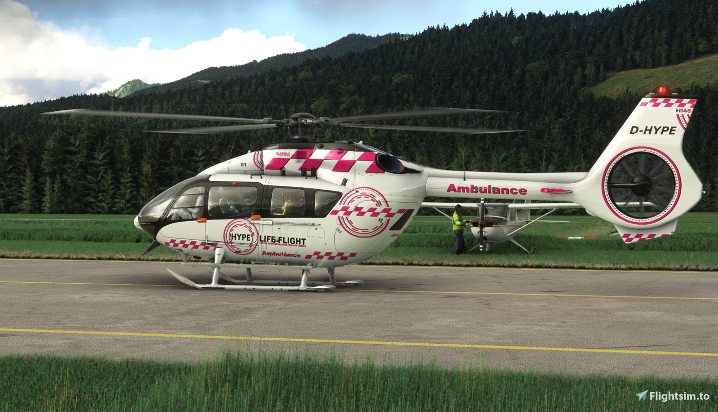 HPG Airbus H145 HYPE LIFE FLIGHT 01 (Fictional, HEMS & CIVIL variants ...