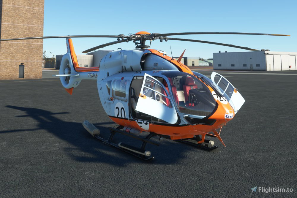 HPG Airbus H145 Livery "Le Mans Civil, Luxury" for Microsoft Flight ...