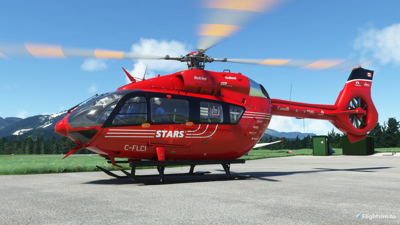 HPG Airbus H145 STARS Air Ambulance C-FLCI Livery (Real, 8K, HEMS ...