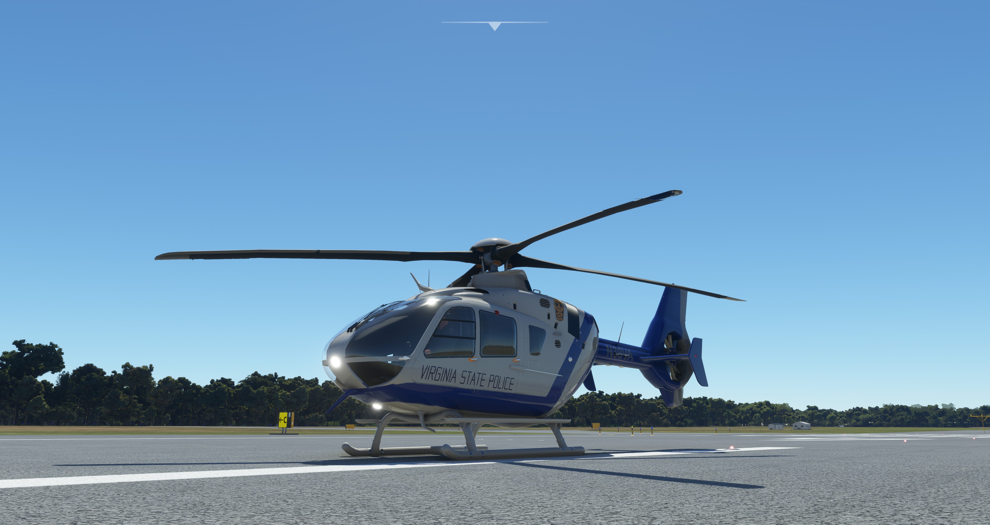 HPG H135 Virginia State Police Livery » Microsoft Flight Simulator