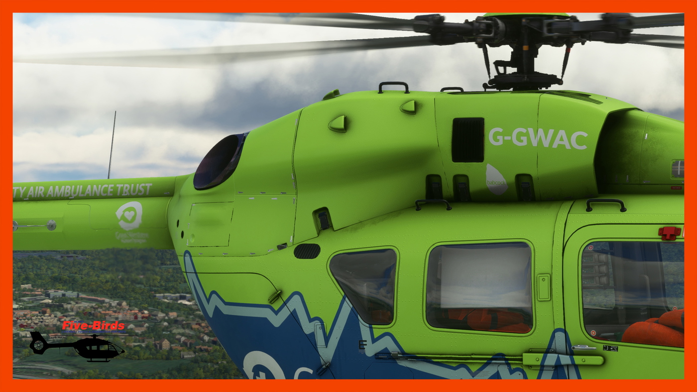 HPG H145 Action Pack Livery - Great Western Air Ambulance G-GWAC for ...
