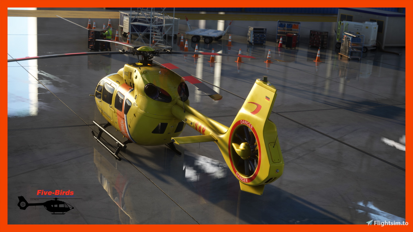 Hpg H145 Action Pack Livery Netherlands Coastguard Oo Nsz Ems For 0948