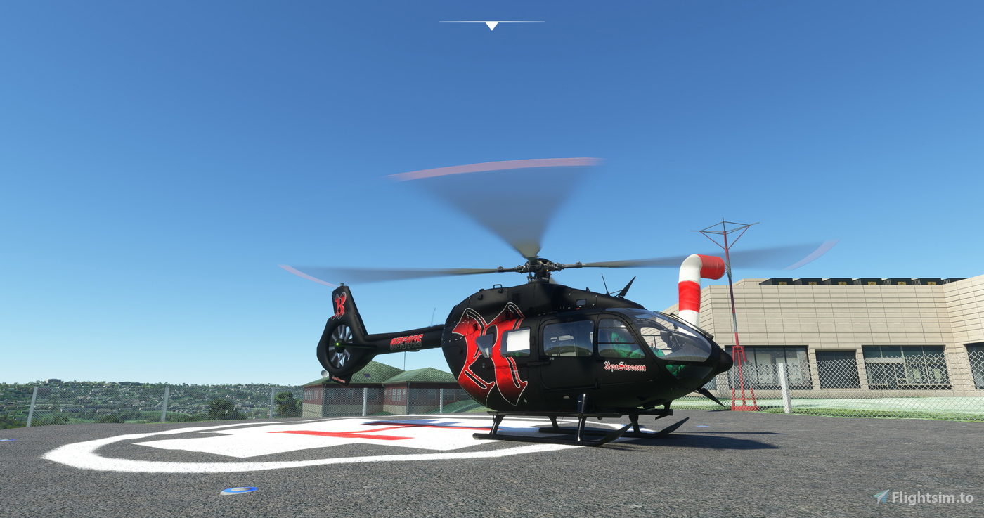 HPG H145 EMS RyaStream Livery for Microsoft Flight Simulator | MSFS