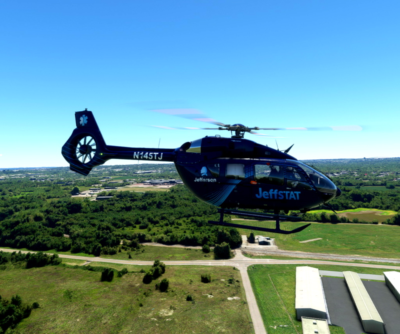 HPG H145 HEMS Action Pack JeffStat 1 Helicopter for Microsoft Flight ...