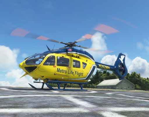 HPG H145 HEMS CALSTAR Action Pack Helicopter for Microsoft Flight ...