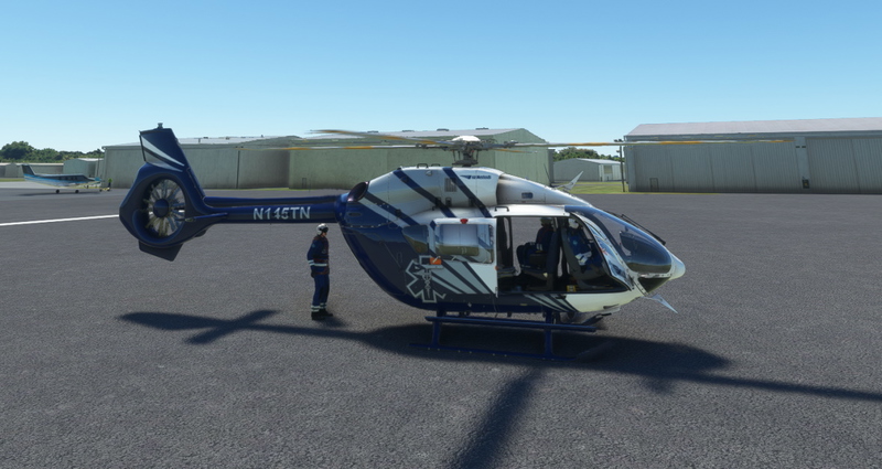 Hpg H145 Hems Action Pack Skylife Helicopter For Microsoft Flight