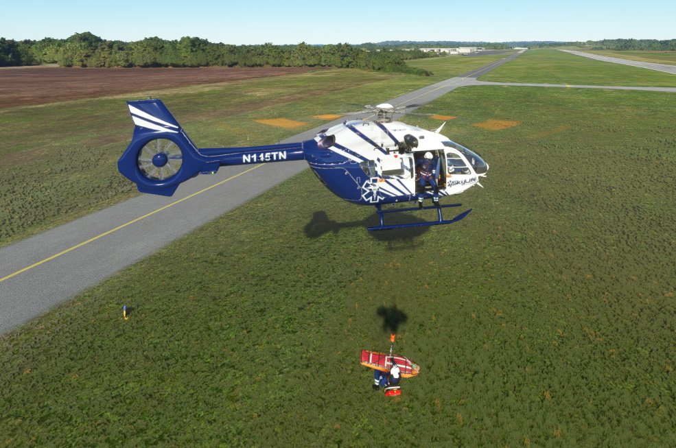 Hpg H145 Hems Action Pack Skylife Helicopter For Microsoft Flight