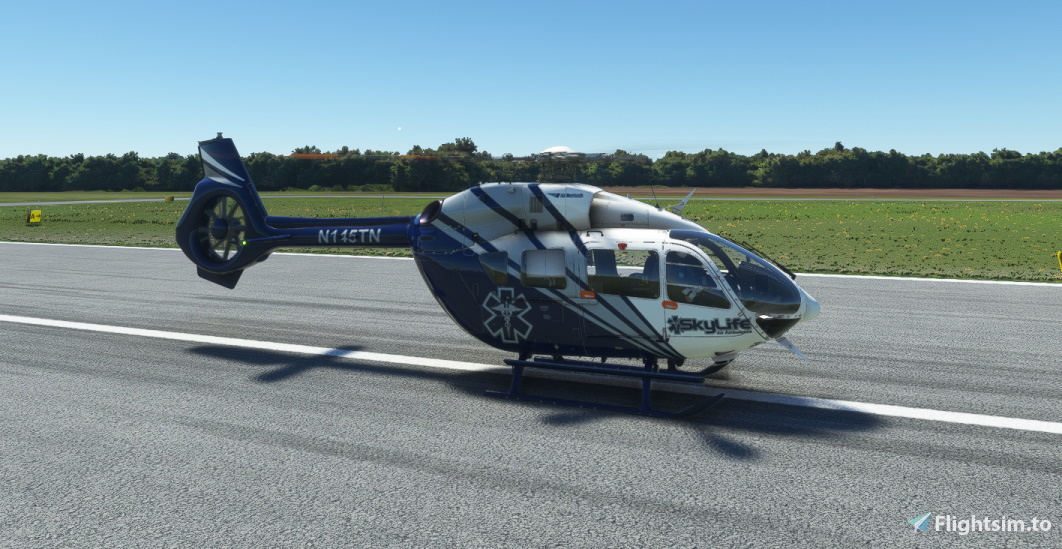 Hpg H145 Hems Action Pack Skylife Helicopter For Microsoft Flight
