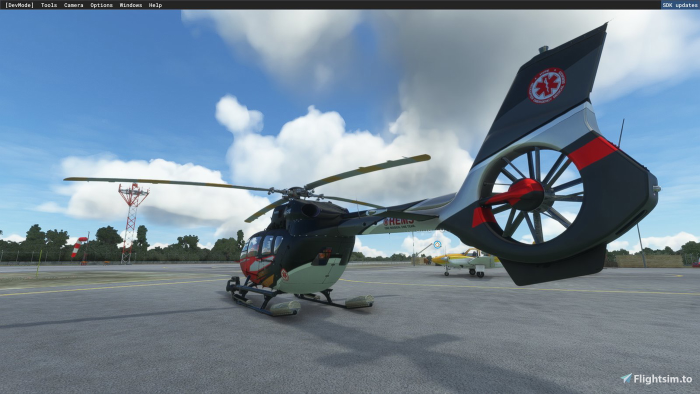 HPG H145 HEMS FICTIONAL LIVERY dla Microsoft Flight Simulator | MSFS