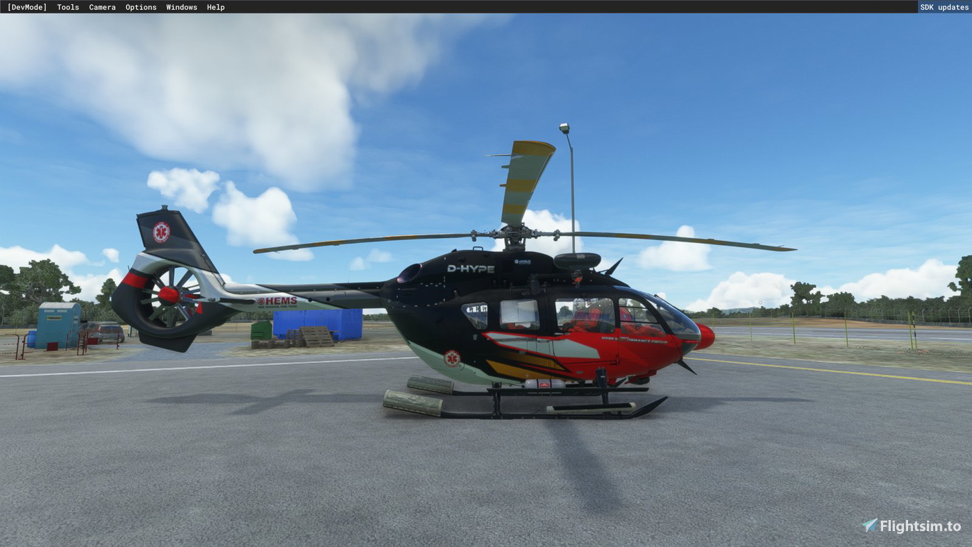 HPG H145 HEMS FICTIONAL LIVERY pro Microsoft Flight Simulator | MSFS