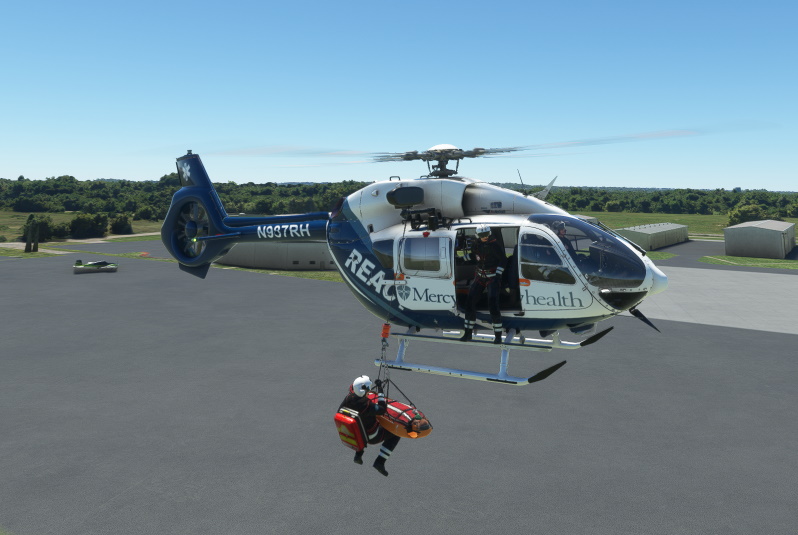 HPG H145 HEMS Mercy React Helicopter Action Pack for Microsoft Flight ...