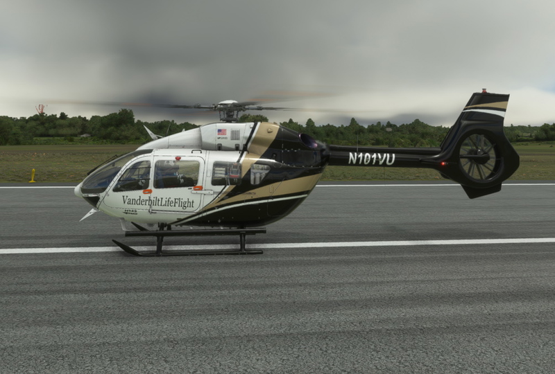 HPG H145 HEMS Vanderbilt LifeFlight for Microsoft Flight Simulator | MSFS