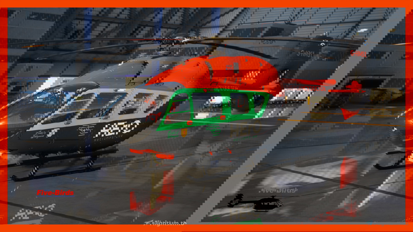 HPG H145 Livery - G-HMS1 - Pride of Glasgow - HEMS and LUX Variant for ...