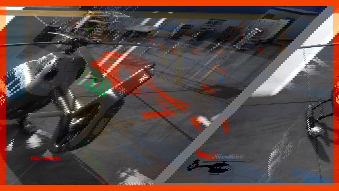 HPG H145 Livery - G-HMS1 - Pride of Glasgow - HEMS and LUX Variant for ...