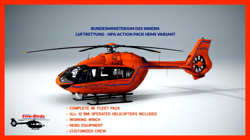 HPG Airbus H145 Liveries for Microsoft Flight Simulator | MSFS ...