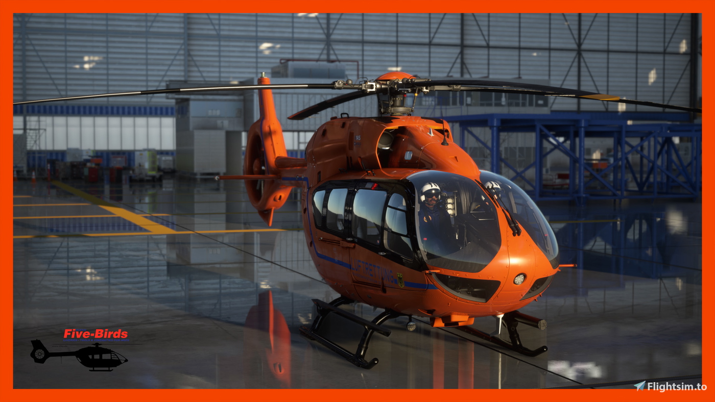 HPG H145 Action Pack Livery - All 12 BMI Luftrettung Helicopters - HEMS ...