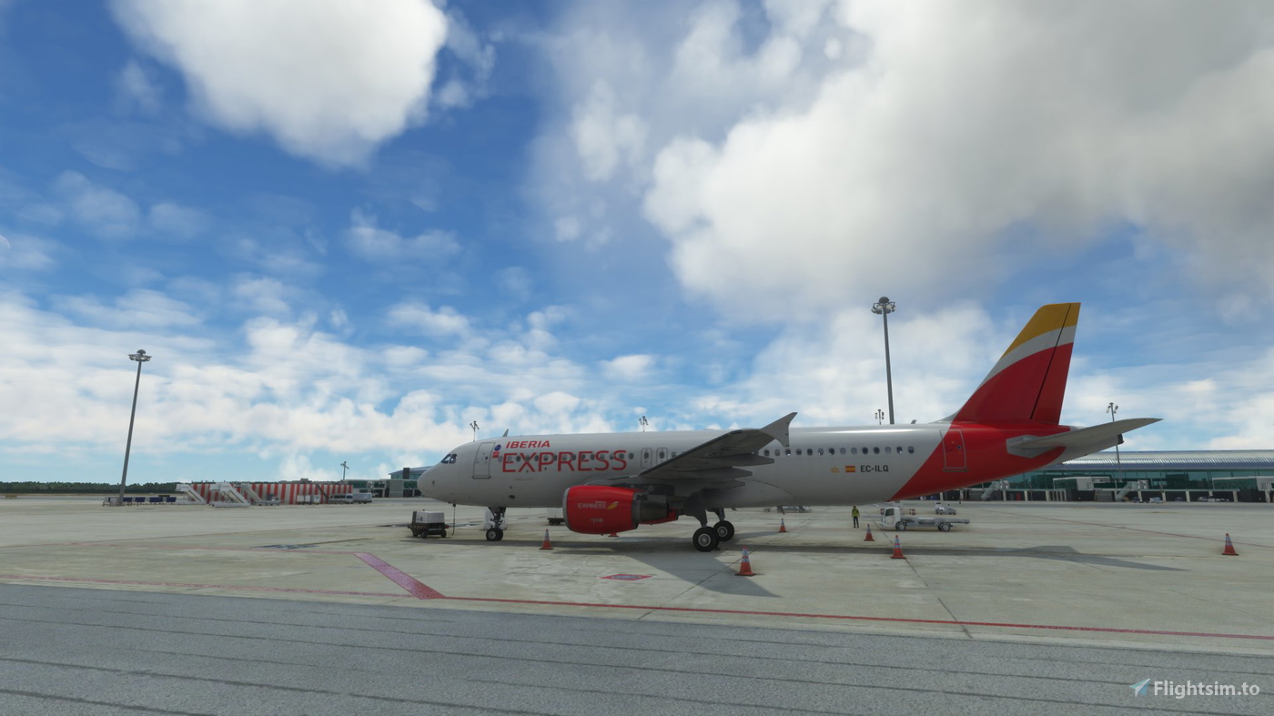 IBERIA EXPRESS 320-214 EC-ILQ 8K para Microsoft Flight Simulator | MSFS