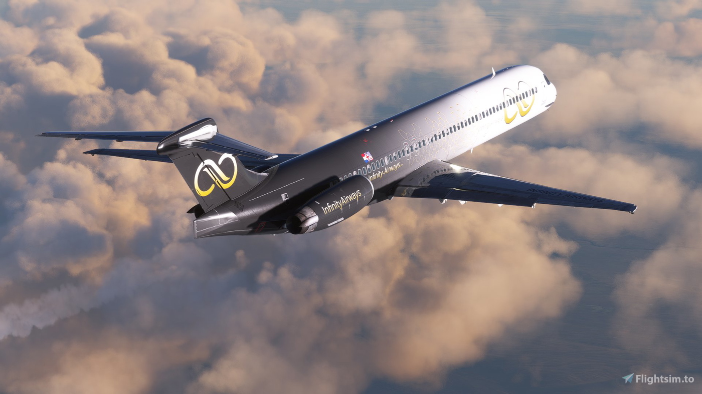 Infinity Airways VA MD80 - 8K for Microsoft Flight Simulator | MSFS