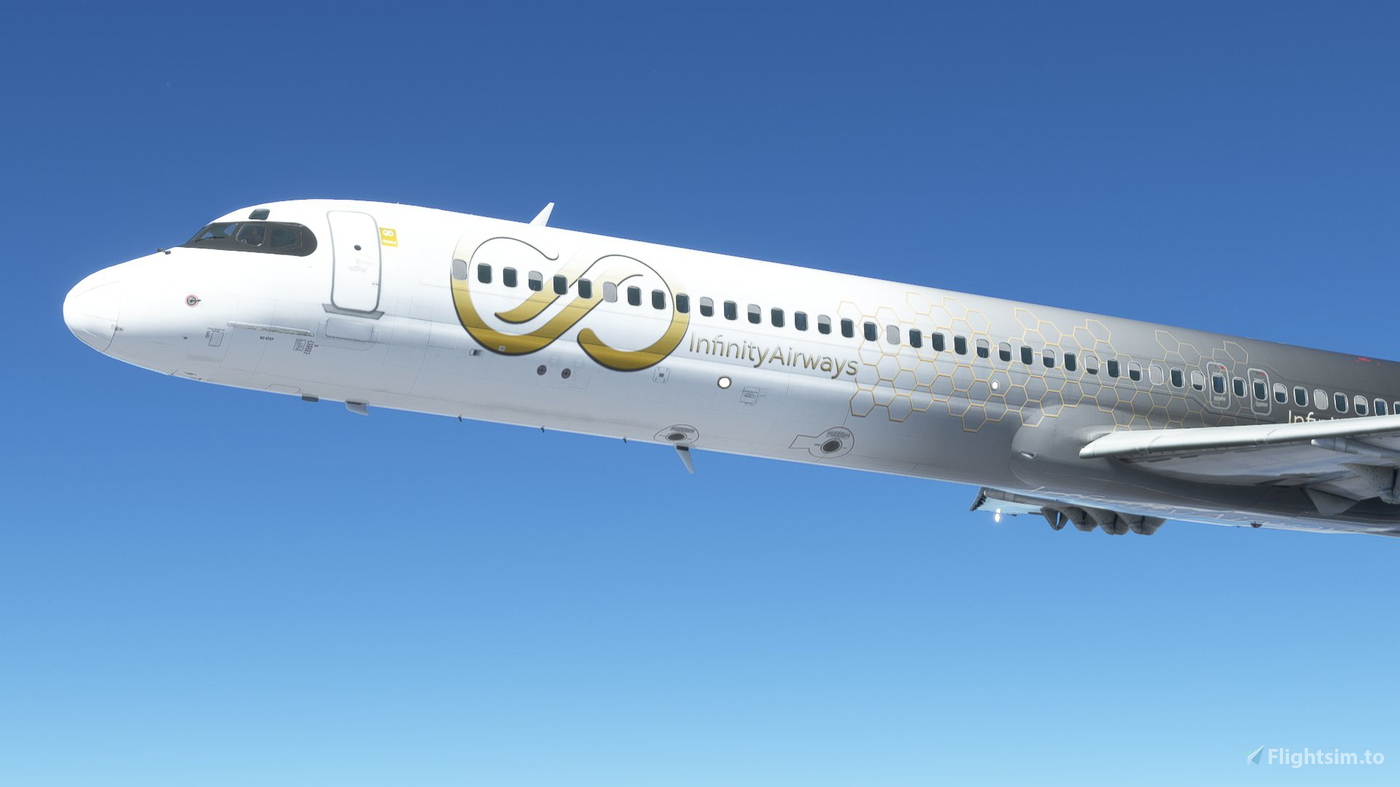 Infinity Airways VA MD80 - 8K for Microsoft Flight Simulator | MSFS