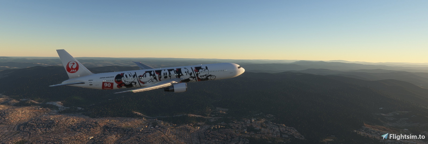 JAPAN AIRLINES (MICKEY) for Microsoft Flight Simulator | MSFS