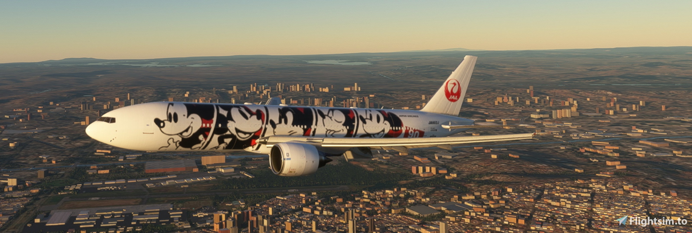 JAPAN AIRLINES (MICKEY) for Microsoft Flight Simulator | MSFS