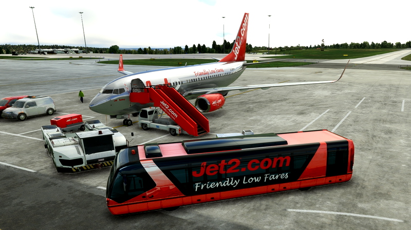 Jet2 Ground Services for PMDG 737-700 til Microsoft Flight Simulator | MSFS